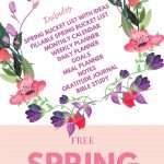 Free Spring Printables