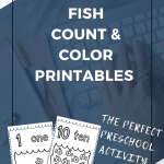 Count and Color Fish Coloring Pages: Learn to Count to 10