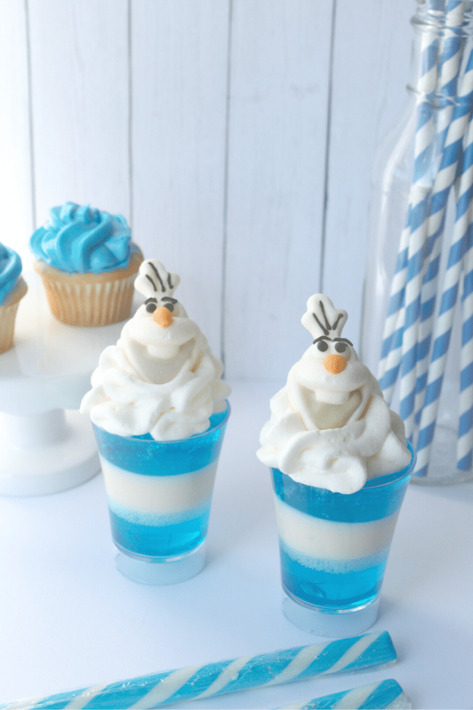 Frozen Olaf Dessert Cups