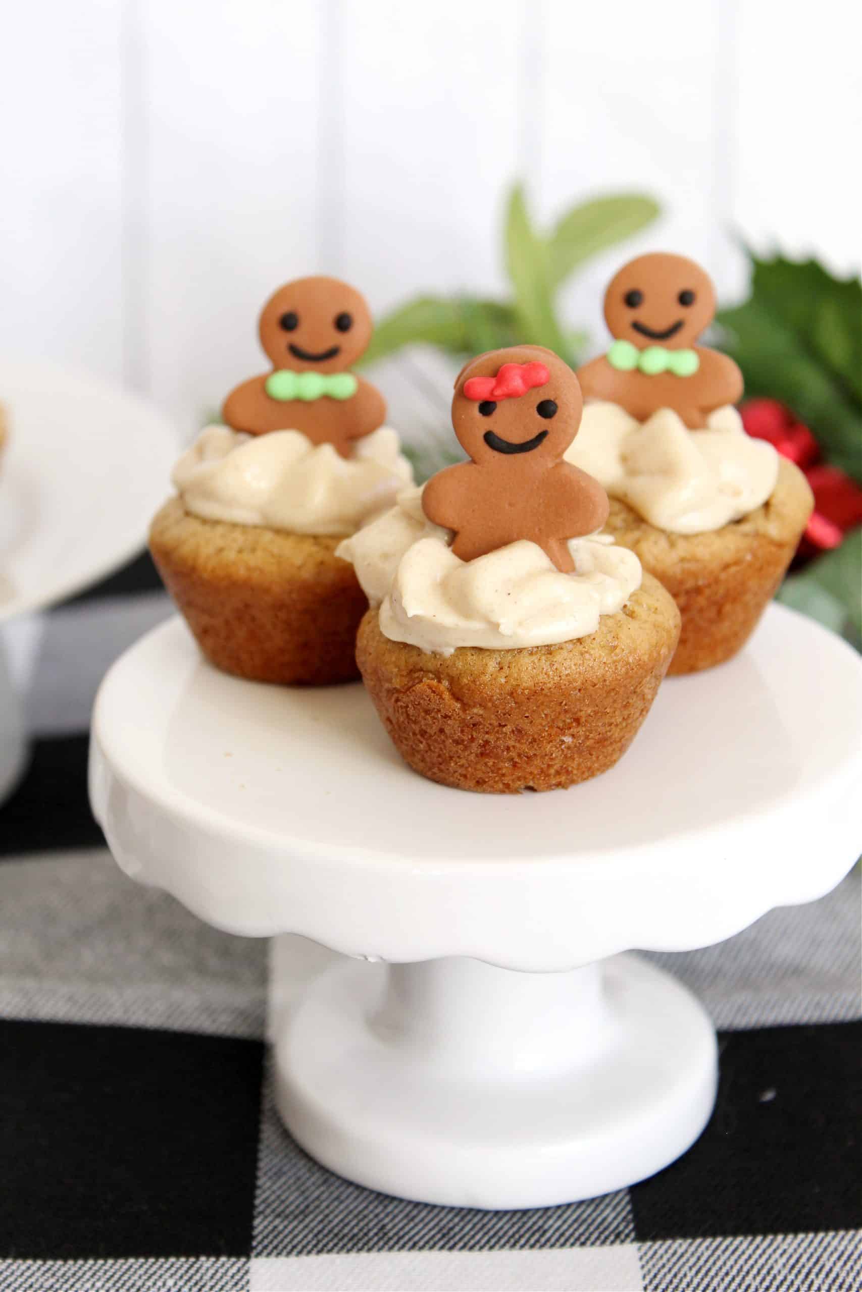 Gingerbread Cupcakes
