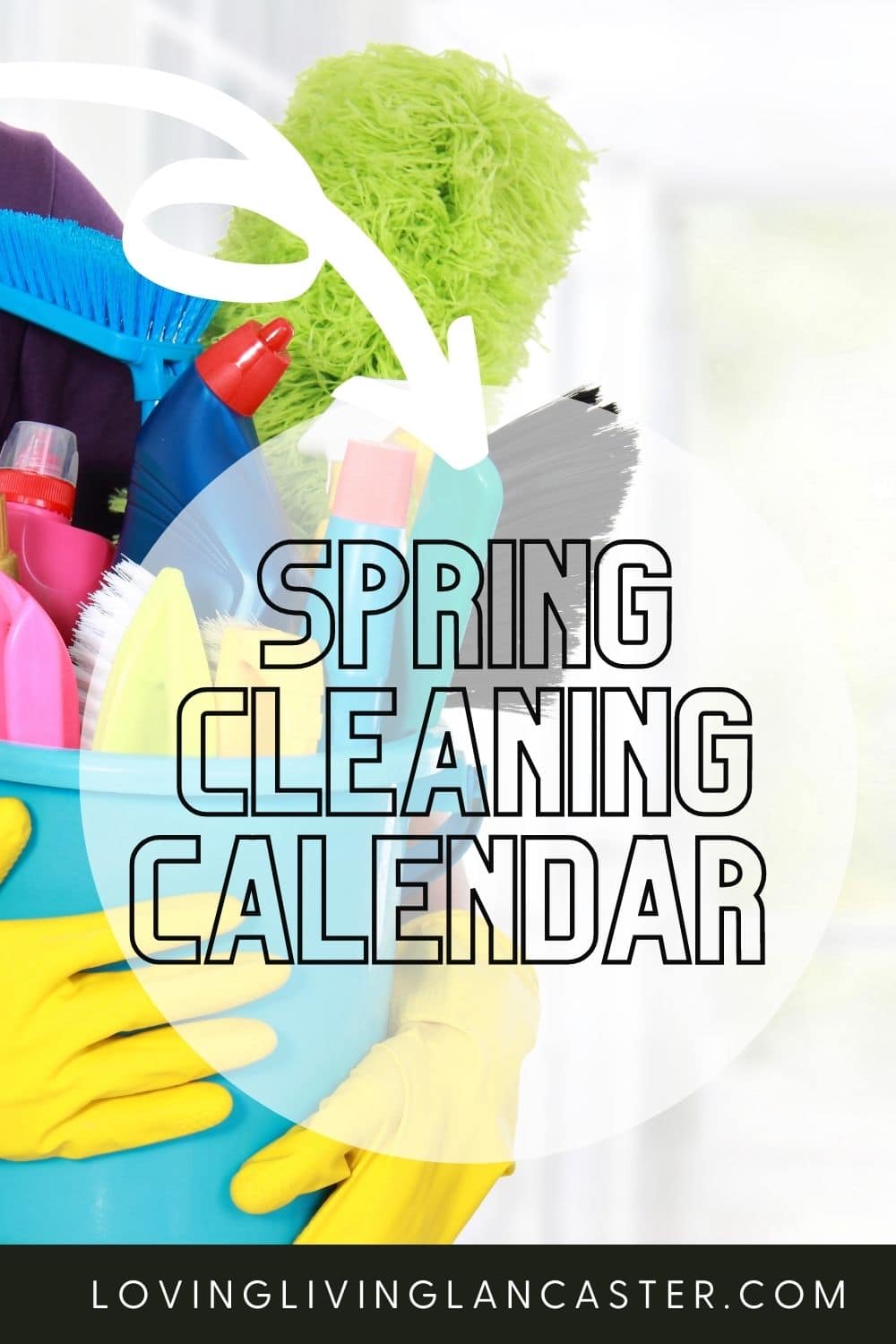 30 Day Spring Cleaning Calendar to Keep You On Track