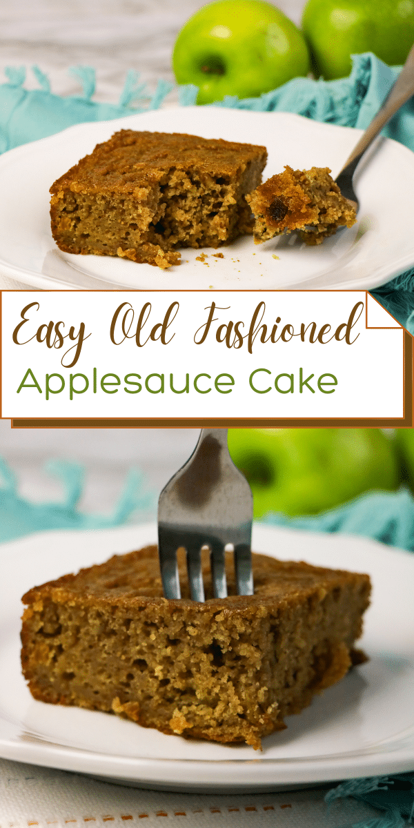 Applesauce Cake Recipe (Old-Fashioned Easy Recipe)