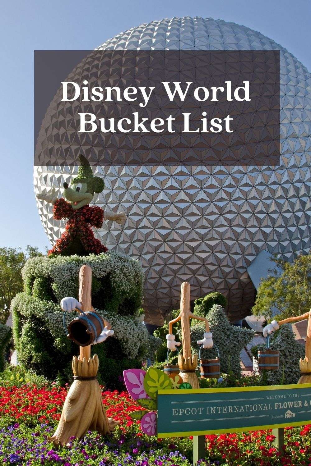 Disney World Bucket List