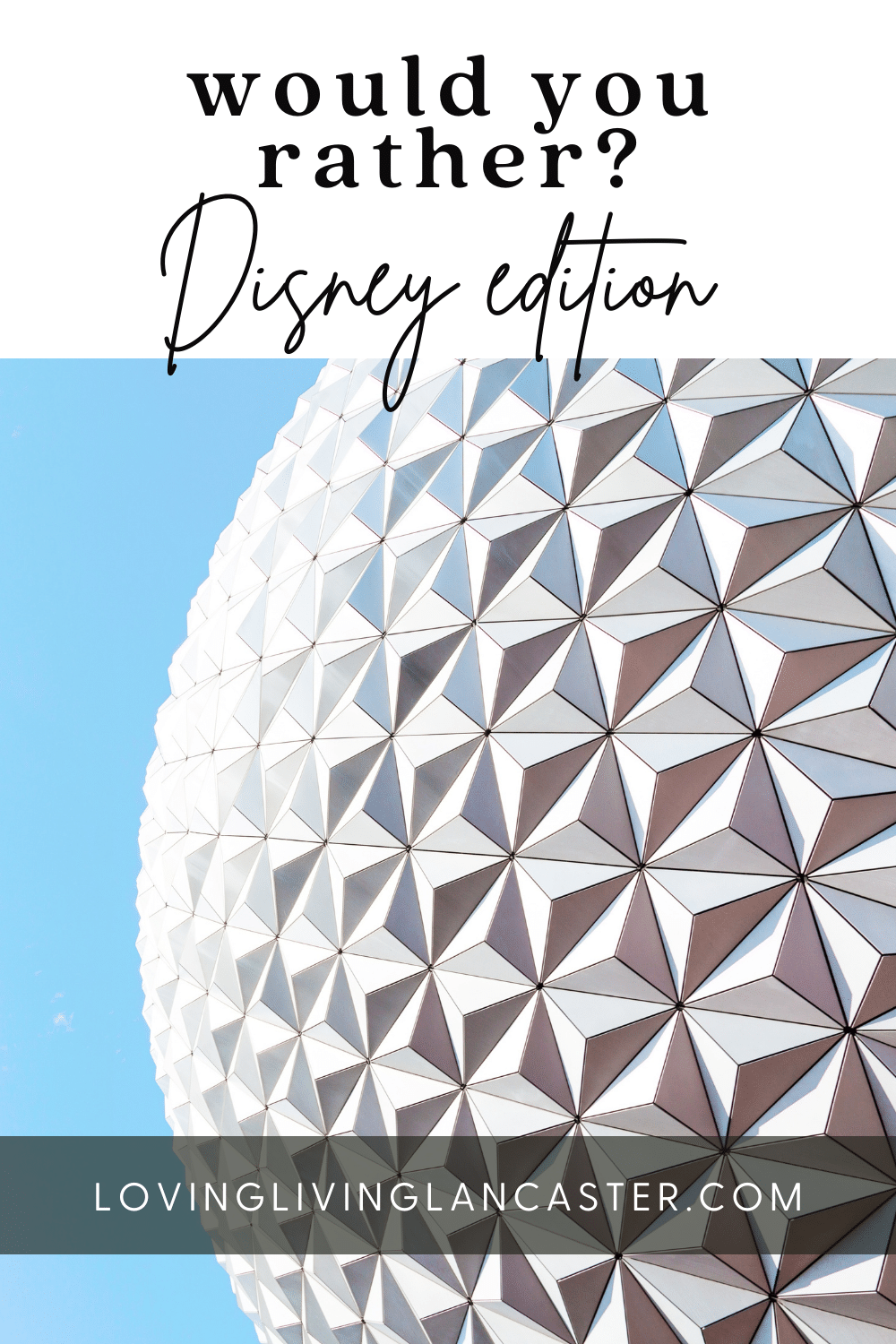 Would You Rather? Disney Edition