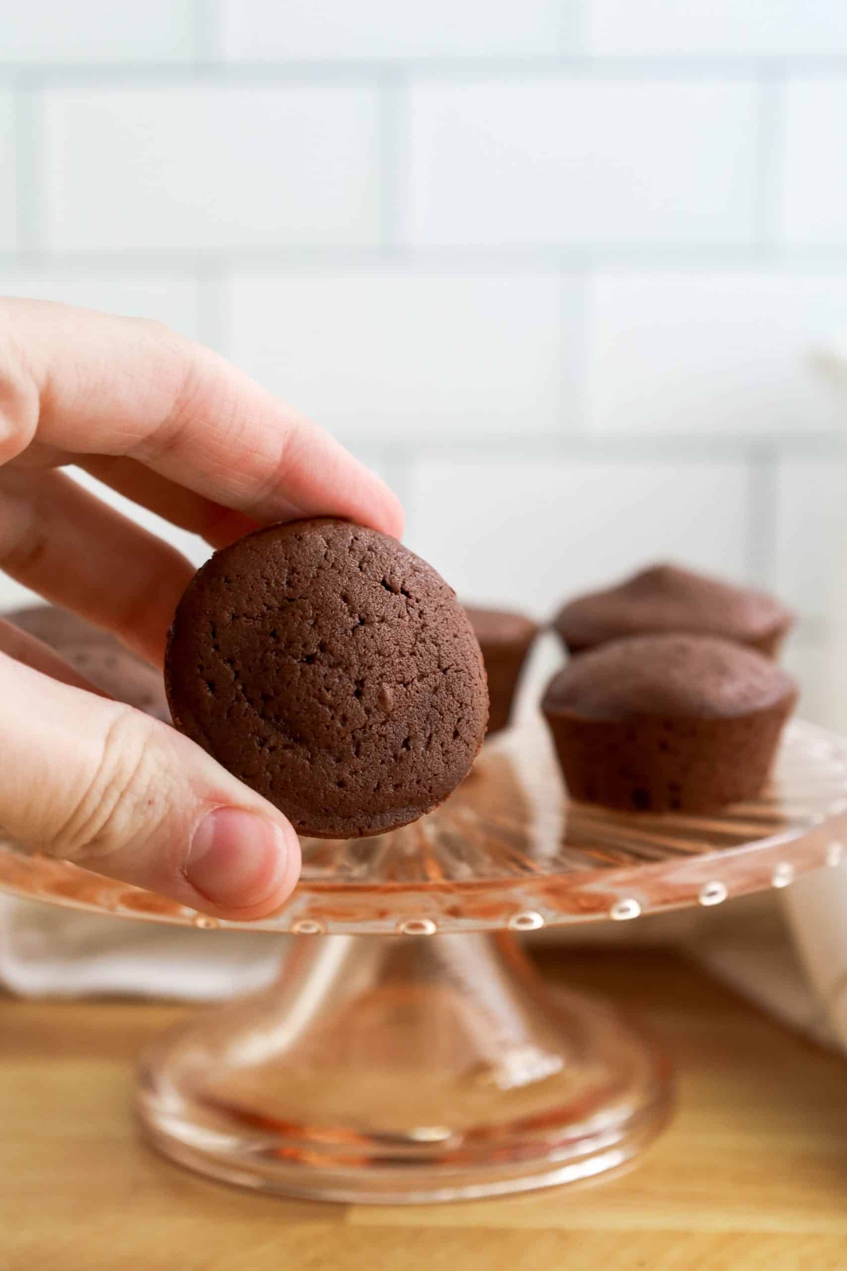 Easy Rolo Brownie Bites