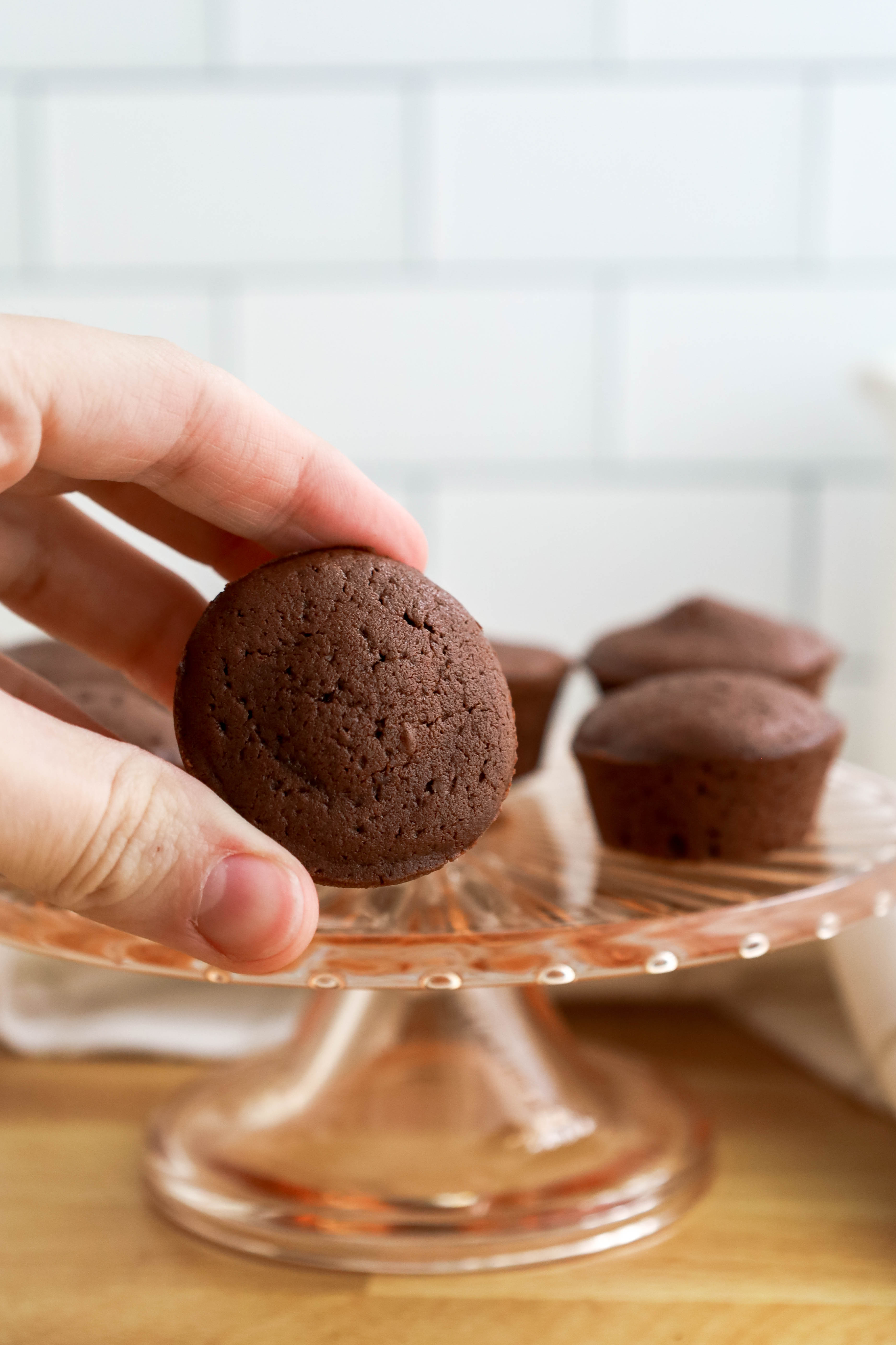 Easy Rolo Brownie Bites