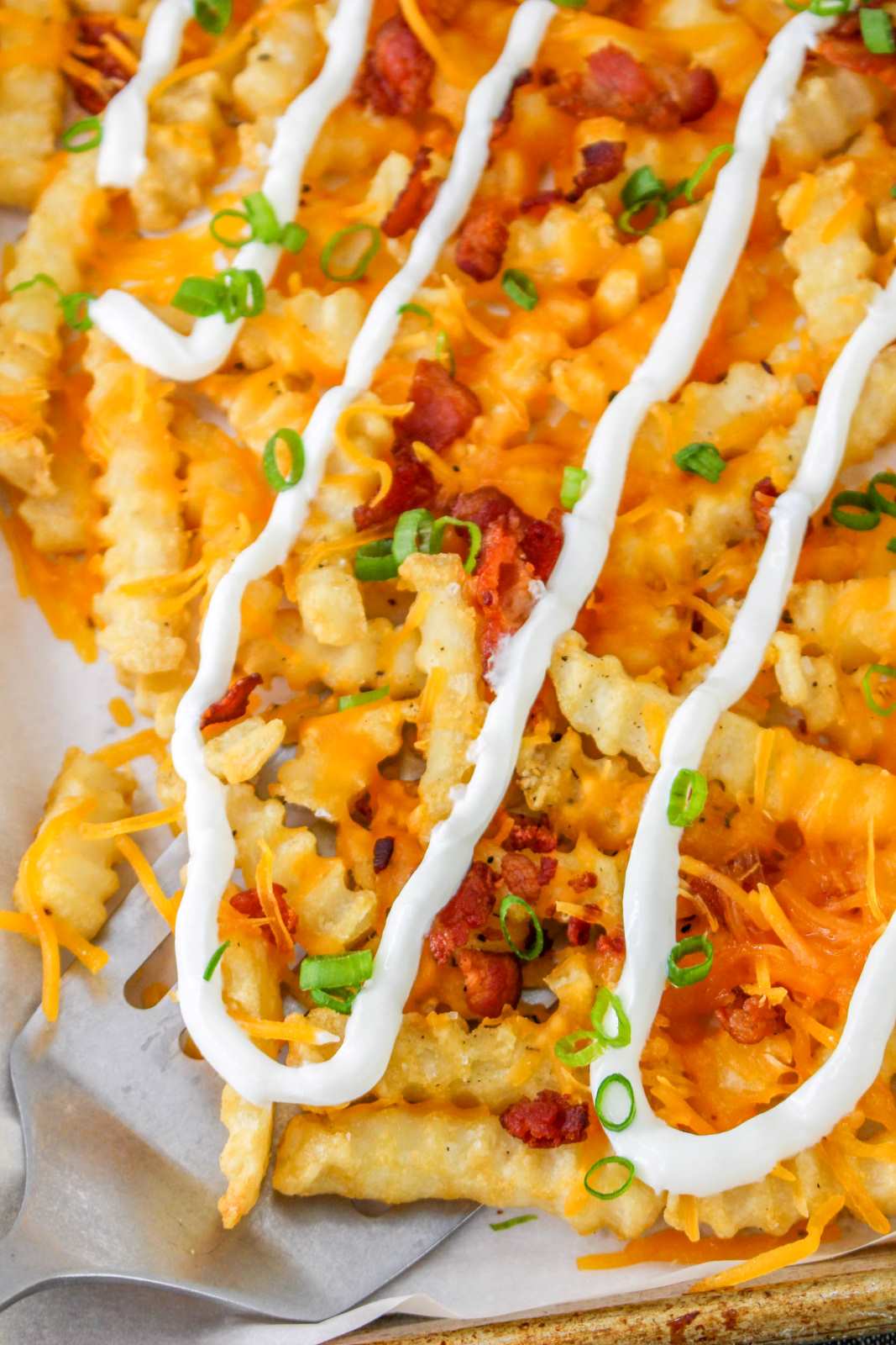 Loaded French Fries With Bacon