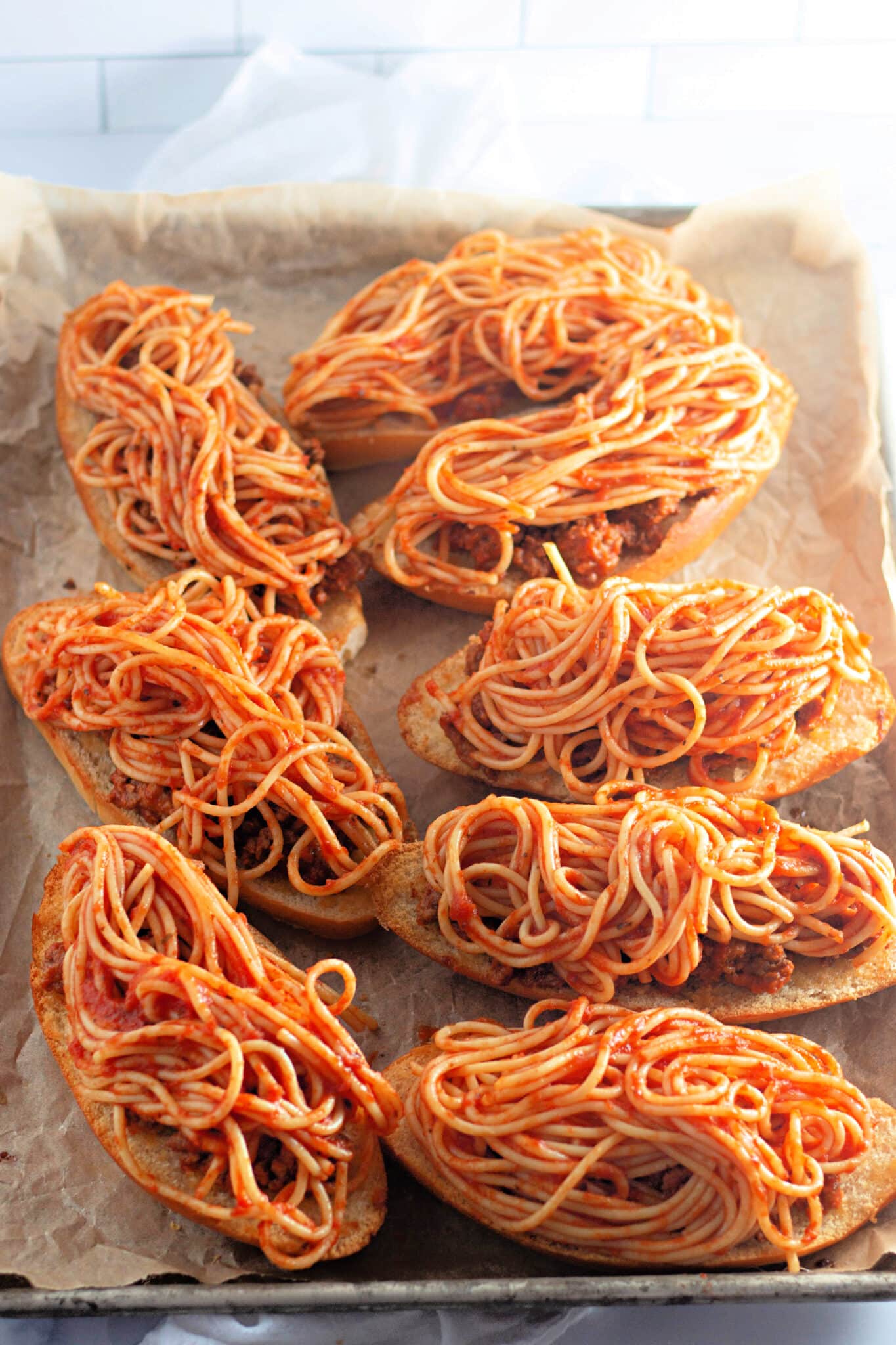 Venison Spaghetti Bread (A Family Favorite!)